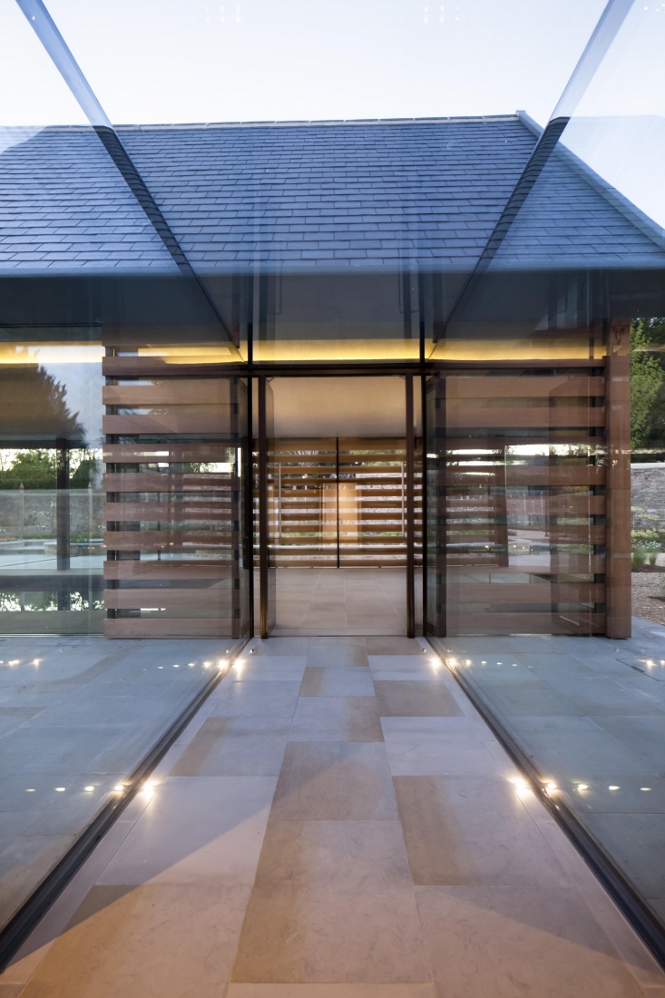 Contemporary Pool Building